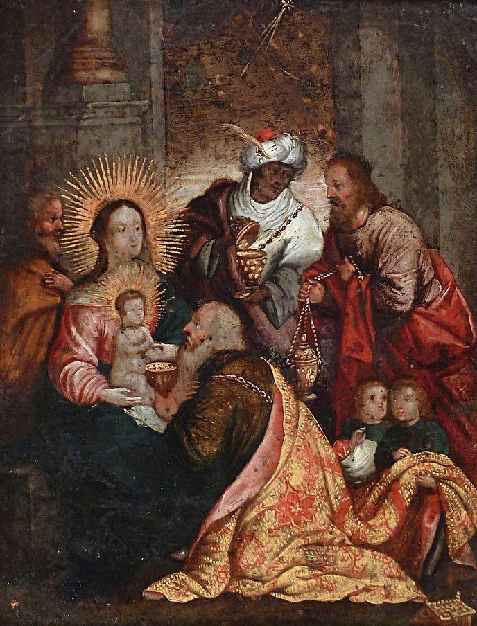 French School, 17th Century | L’ADORATION DES MAGES (17th Century ...