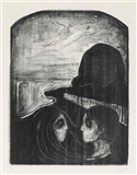 Edvard Munch | Attraction (1896) | MutualArt