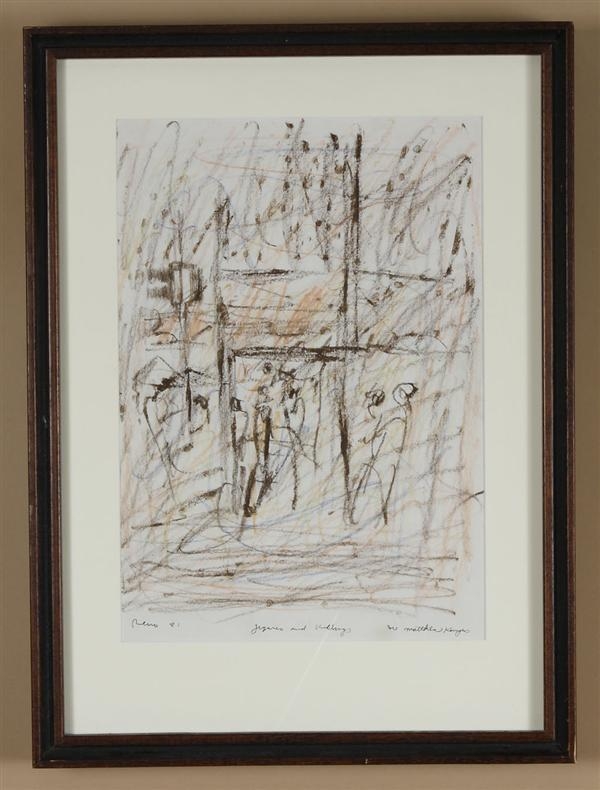 Joe Reno | Figures and Buildings (1981) | MutualArt