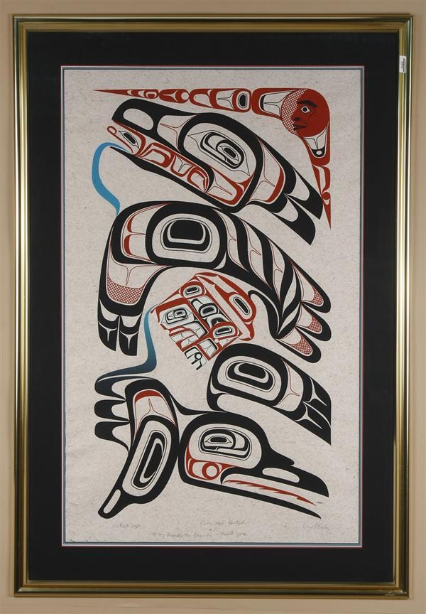 David Albert Boxley Tsimshian | Raven and Kestrel (Late 20th Century ...