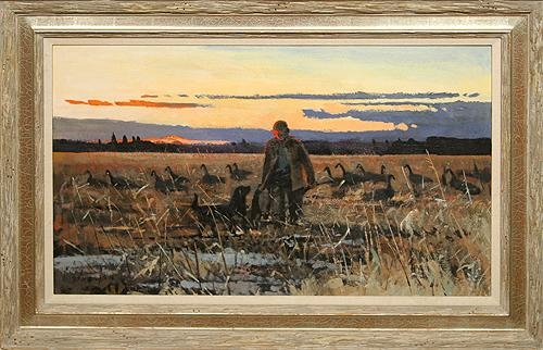 Chet Reneson | Goose Hunting | MutualArt