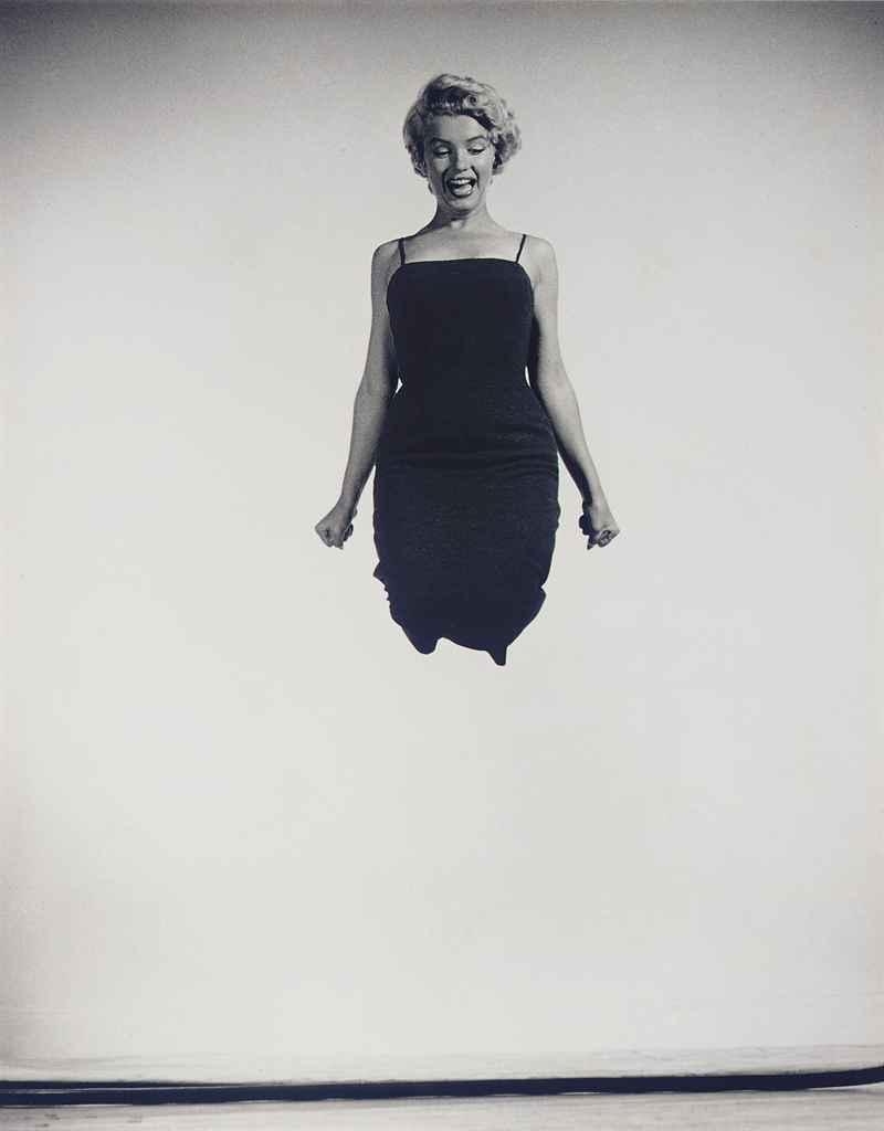 Philippe Halsman | Marilyn Jumping, 1954 (1954) | MutualArt