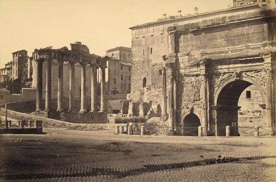 James Anderson | Arco di Settimio Severo (Circa 1855) | MutualArt