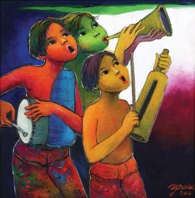 Gunawan Bagea | Bermain (2005) | MutualArt