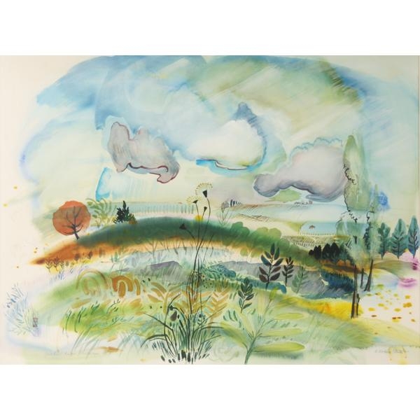 Barbara Frith | Expressionist rural landscape | MutualArt