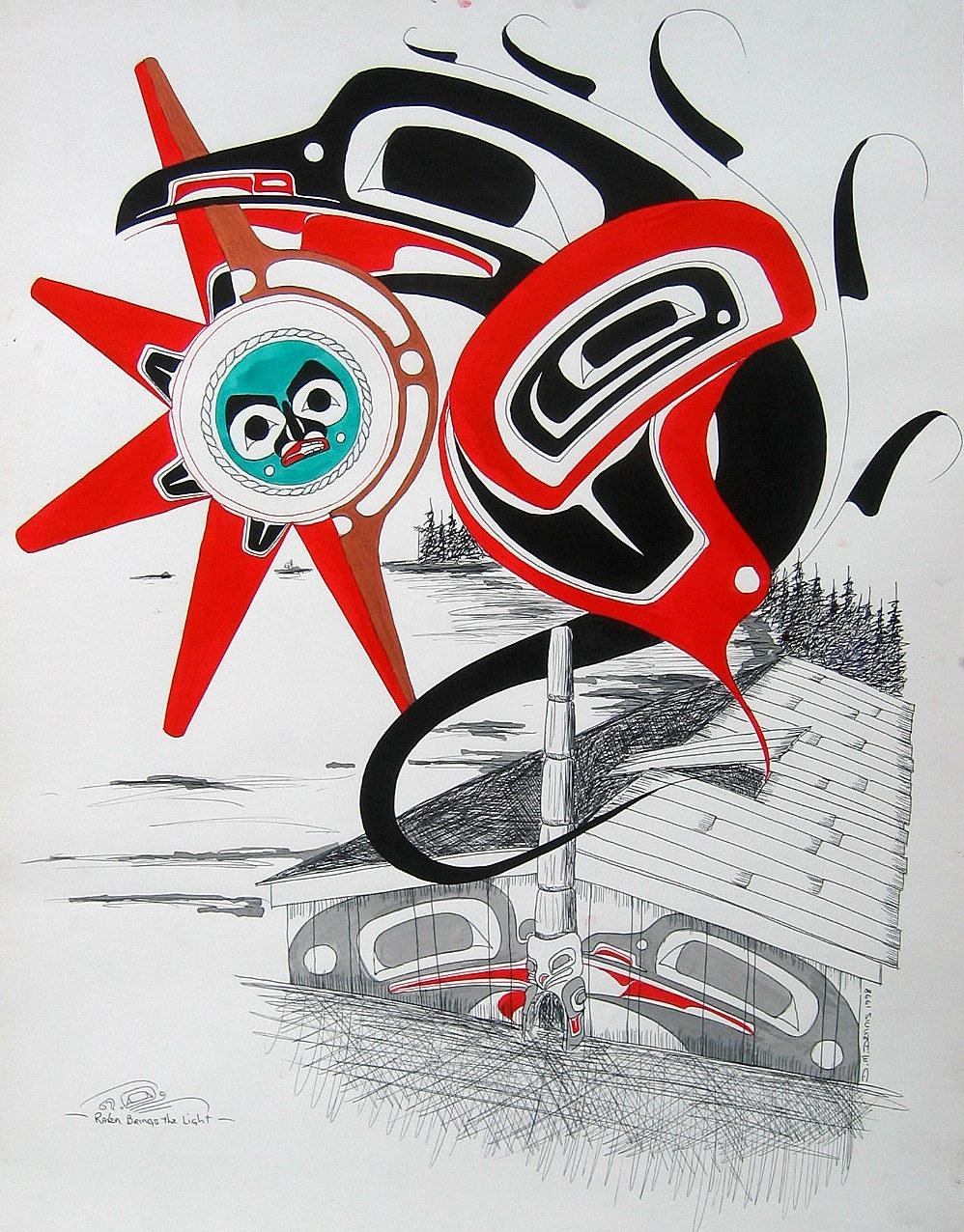 Danny Dennis | Raven Brings the Light (1998) | MutualArt