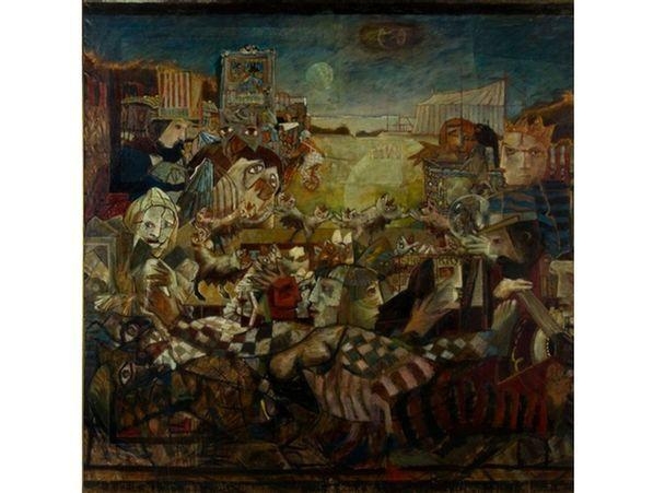 Hardy Botha | Triptych: Sirkus Karnaval | MutualArt