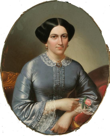 Fantin-Latour Theodore | Portrait of Catherine Robb | Artwork ...