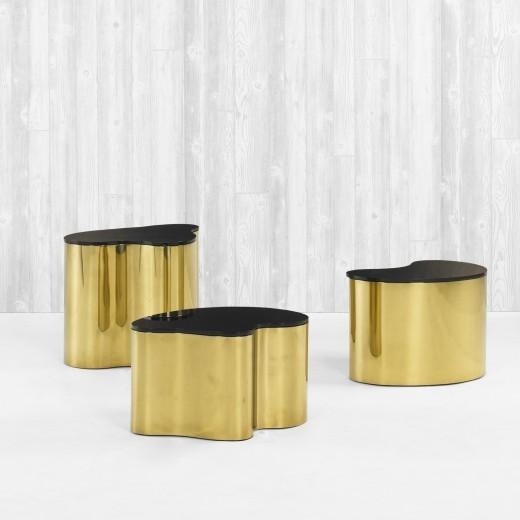 Karl Springer | Free Form tables, set of three (Circa 1975) | MutualArt