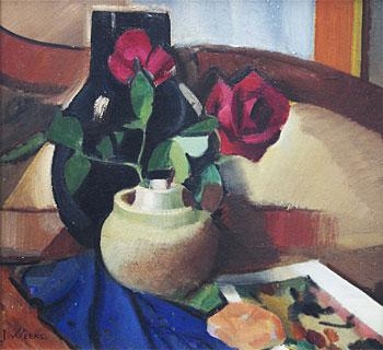 John Weeks | Still Life with Roses | MutualArt
