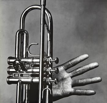 Irving Penn | Miles Davis hand and trumpet, New York, July 1, 1986 ...