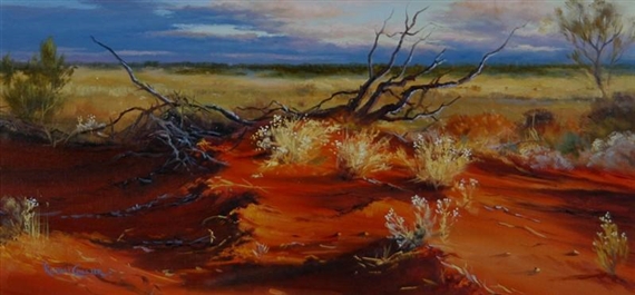 Robin Collyer | 'Desert Gold' | MutualArt