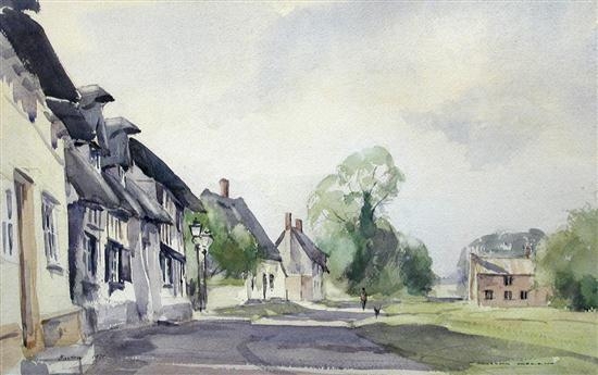 David Green | View of Easton, Huntingdon (1978) | MutualArt
