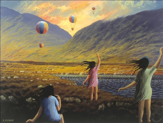 Alan Kenny | BALLOONS GO BY… | MutualArt