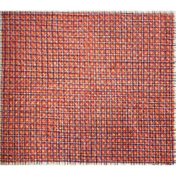 Ding Yi | Appearance of Crosses 94-11 (1994) | MutualArt