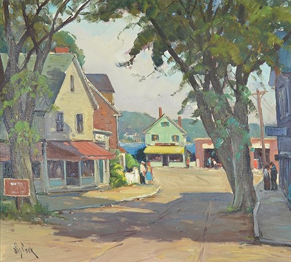 Otis Cook | Summer Morning Rockport | MutualArt