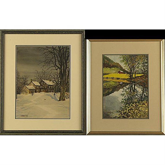 C. B. Smith | 5 Works: Landscapes and Cities | MutualArt