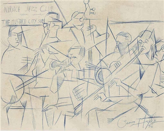 George Melly | 4 Artworks at Auction | MutualArt