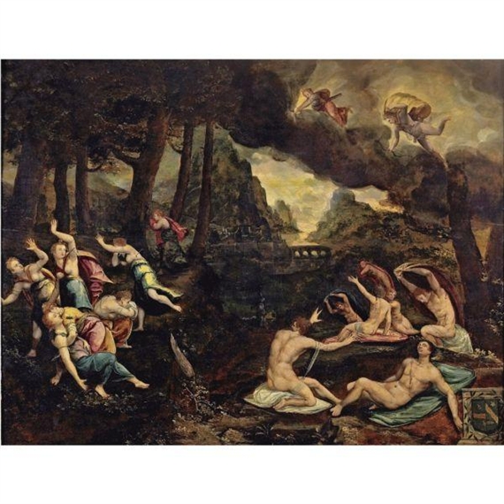 Artemis And Apollo Slaying The Children Of Niobe