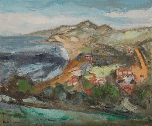 Keith Stuart Baynes | Extensive coastal landscape | MutualArt