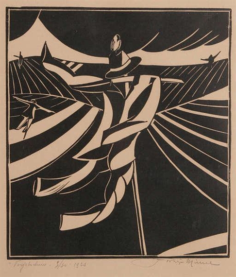 Joris Minne | Vogelschrik (1923) | MutualArt