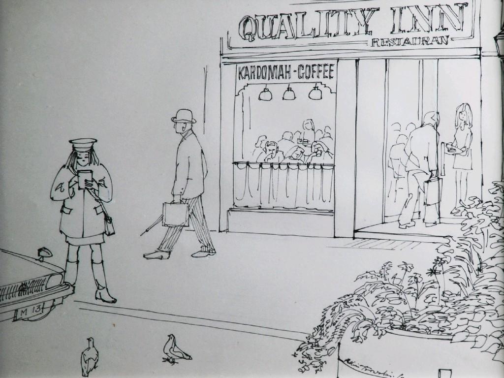 Albin Trowski | 4 works: MANCHESTER SCENES (1976) | MutualArt