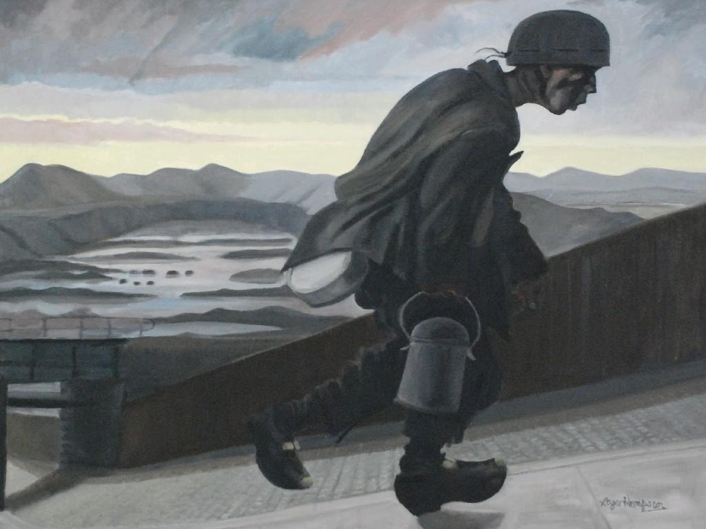 Roger Hampson | Return from Gin Pits | MutualArt