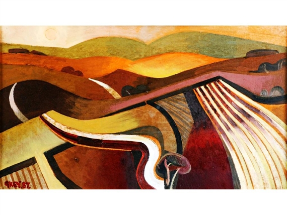 Geoffrey Key | Field Patterns (1987) | MutualArt