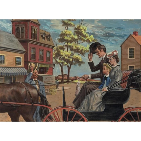 John Alan Maxwell | Carriage Ride | MutualArt
