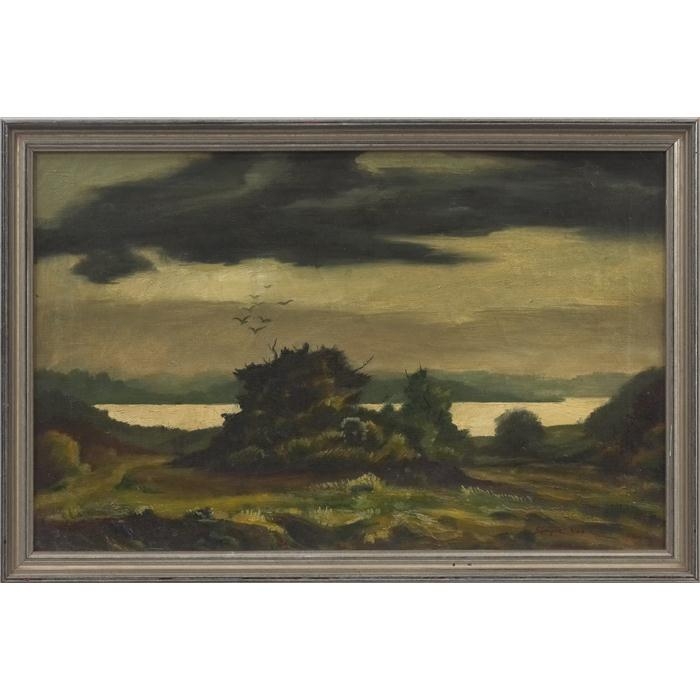 Clyde Singer | Landscape (1944) | MutualArt