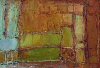 George Anthony Butler | Study in Lemon, Green and Orange (1962) | MutualArt