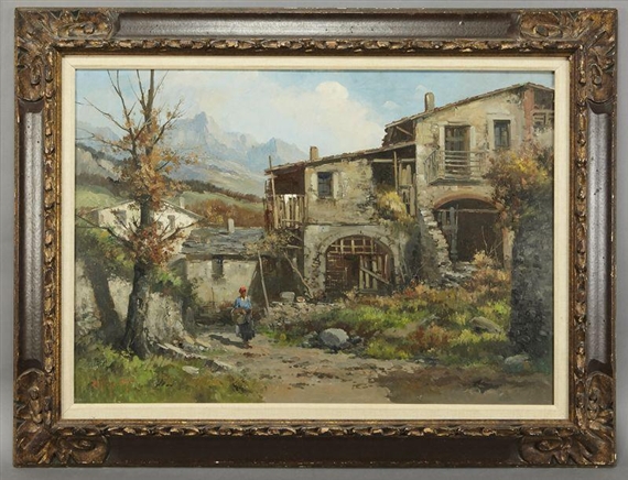 Magrotti Ercole | Casa in Montagna (Circa 20th Century) | MutualArt