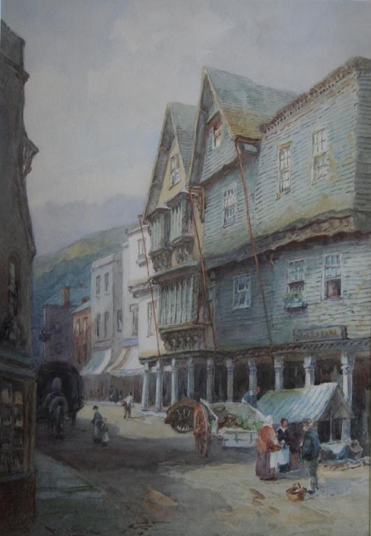 Alfred Leyman | THE BUTTER WALK, DARTMOUTH | MutualArt