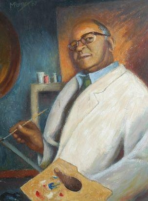 George Pemba | Self Portrait (1987) | MutualArt