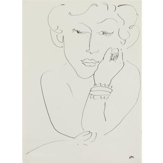 Henri Matisse | Portrait de Mrs. Paley (1936) | MutualArt