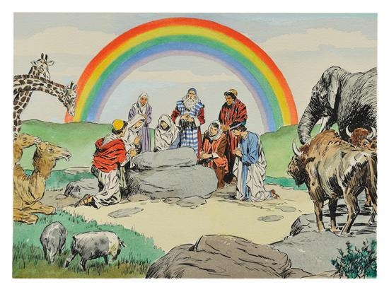 John Cullen Murphy | Then Noah built an altar to the Lord….. | MutualArt