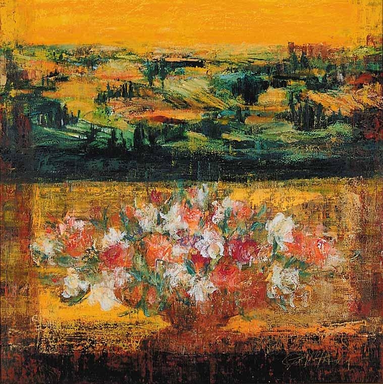 Élène Gamache | Untitled - Tuscan Floral | MutualArt