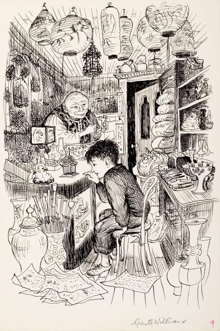 Garth Williams | The Cricket in Times Square: The Very Ancient Cricket ...