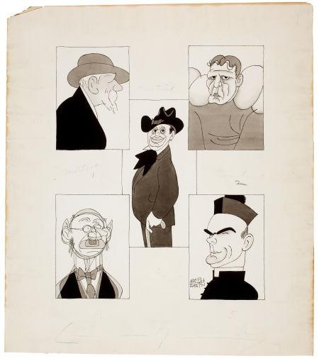 Ralph Barton | Heroes of the Week, December 5, The New Yorker (1925 ...