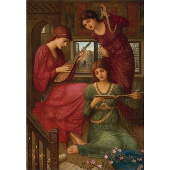 John Melhuish Strudwick | In the Golden Days | MutualArt
