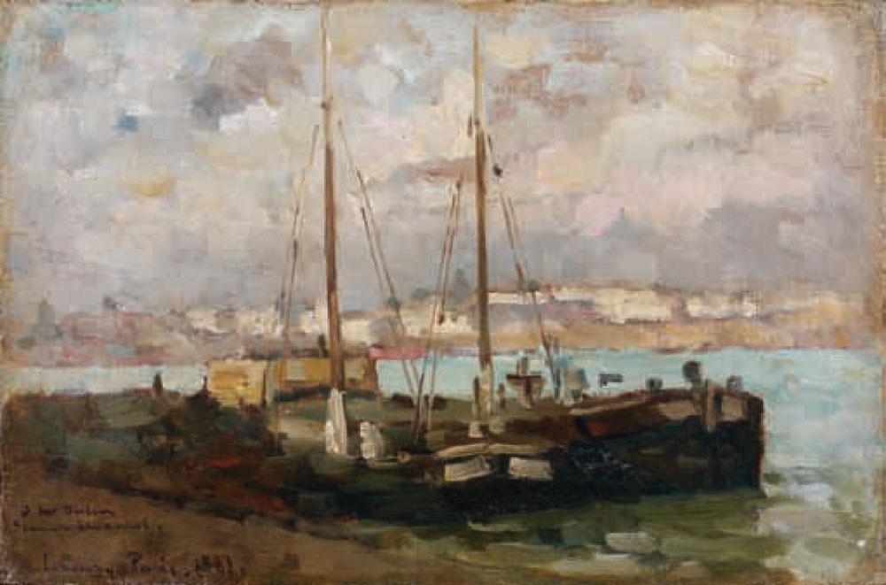 Albert Marie Lebourg | ALGER, L'AMIRAUTÉ THE PORT OF ALGIERS | MutualArt