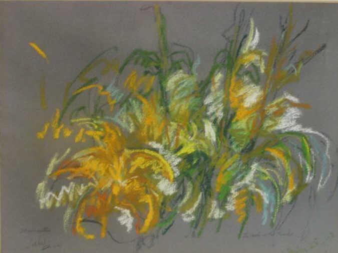Stanley Tasker | Abstract floral (1962) | MutualArt