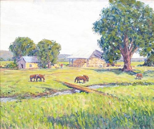 Gary Ray | California Farm | MutualArt
