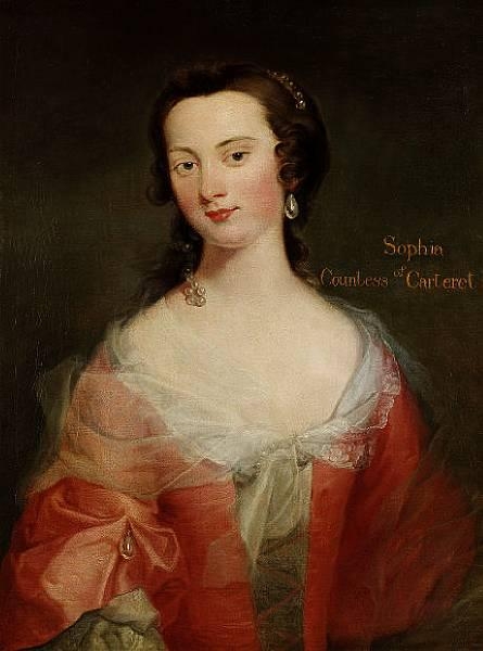 Thomas Bardwell | Portrait of Sophia, Countess of Carteret | MutualArt