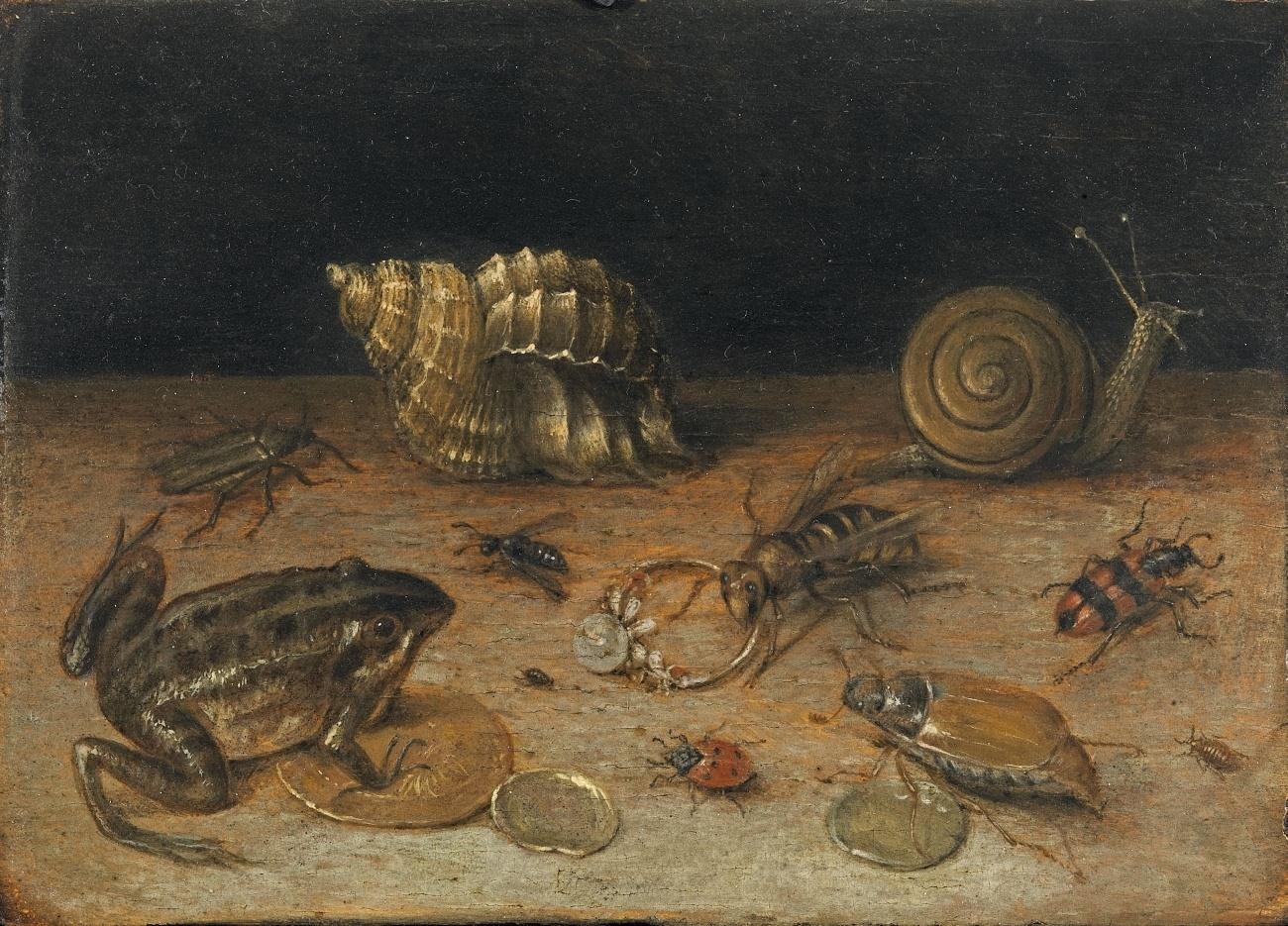 Georg Flegel | STILL LIFE WITH FROG | MutualArt