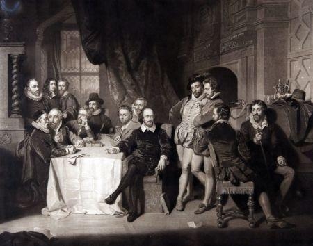 James Faed Sr. | Shakespeare and His Friends | MutualArt