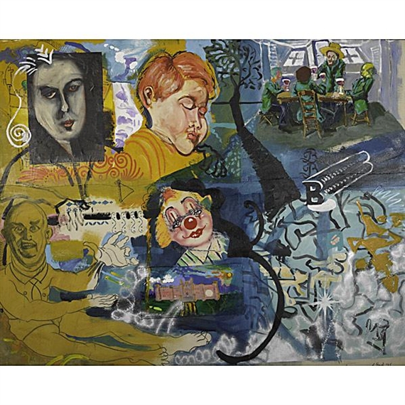 Archie Rand | 22 Artworks at Auction | MutualArt