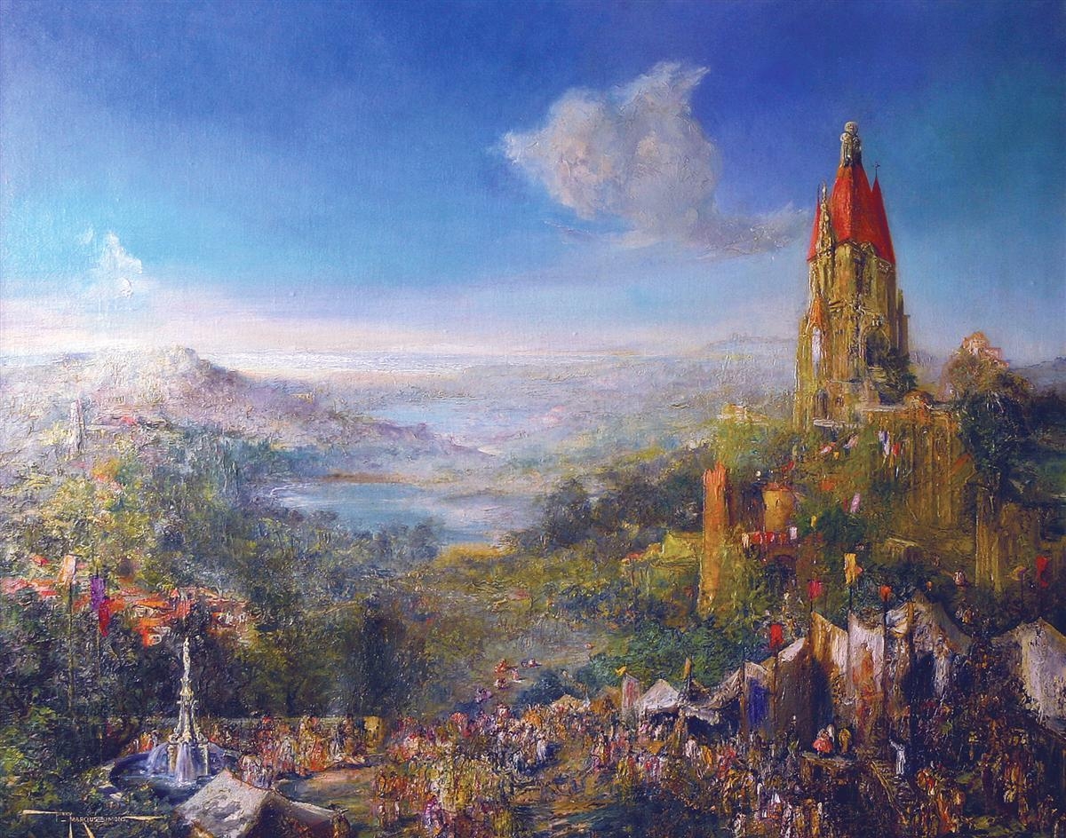 Pinckney Marcius-Simons | Towering Cathedral (Circa 1920s) | MutualArt