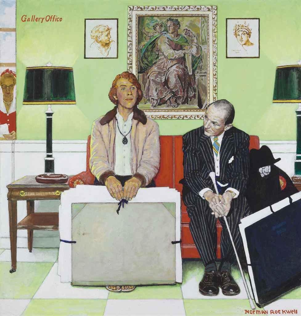 Norman Rockwell | PORTRAIT OF PATRICIA MERNONE (1969) | MutualArt