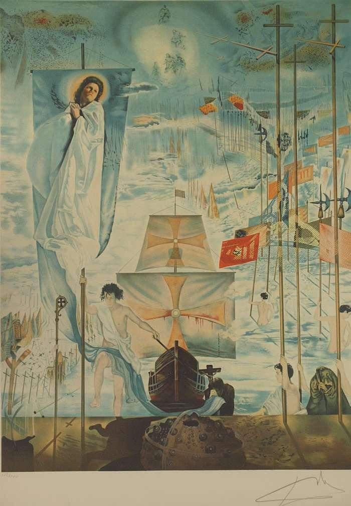Salvador Dalí | Dream of Christopher Columbus | MutualArt